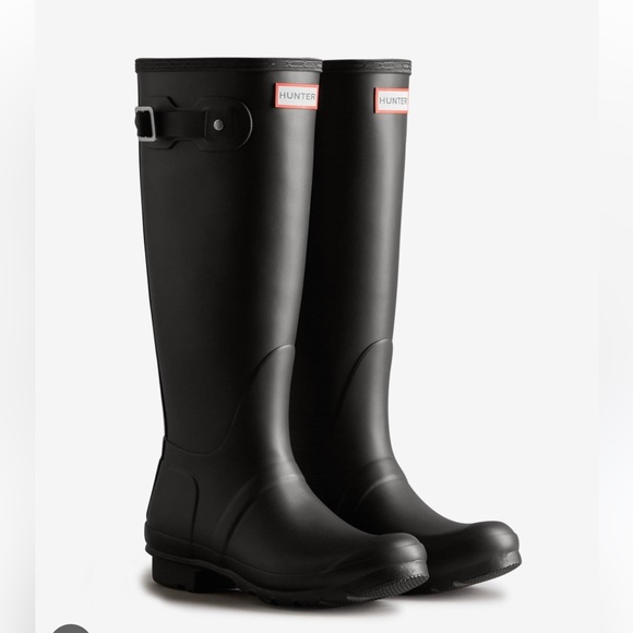 Hunter Shoes Hunter Matte Blacktall Rain Boots Poshmark